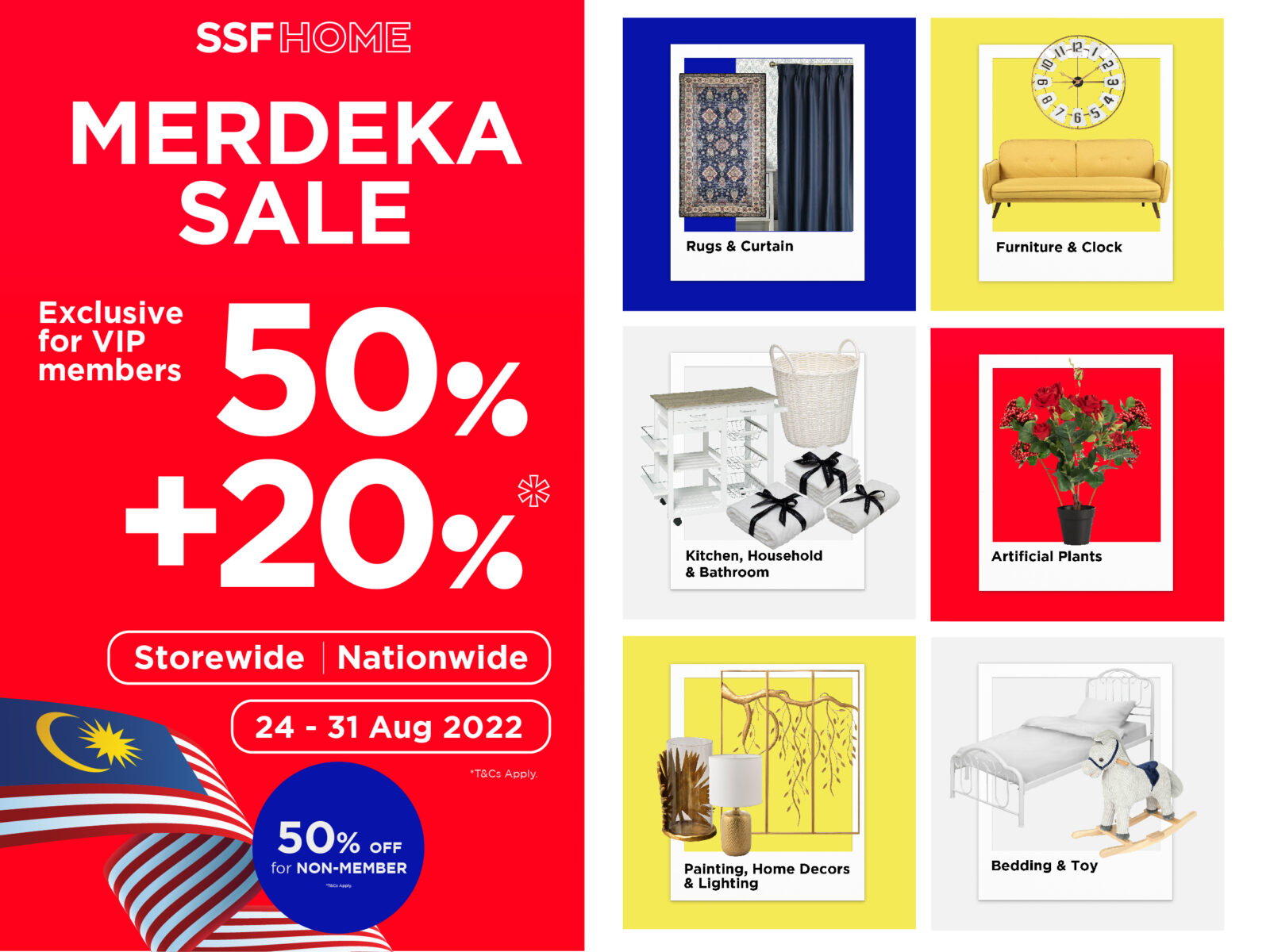 Merdeka Sale 🇲🇾 - SSFHOME