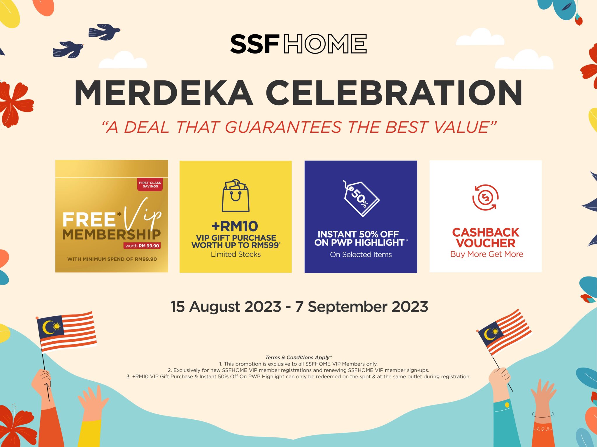 SSFHOME Merdeka Celebration - SSFHOME
