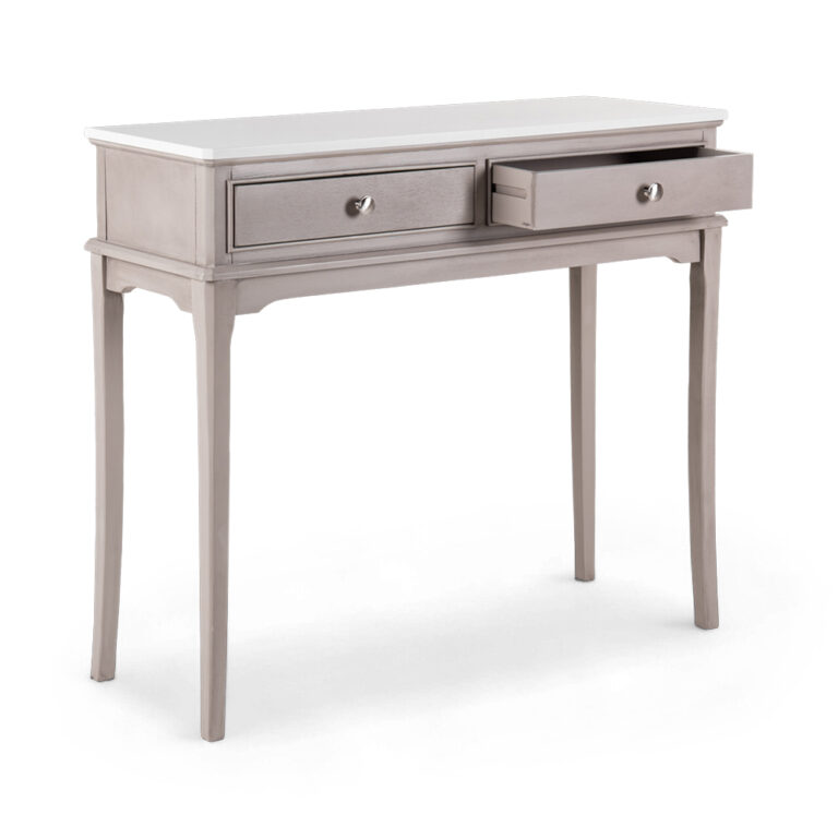Ruby Marble Top Console Table (2 Drawers) - SSFHOME