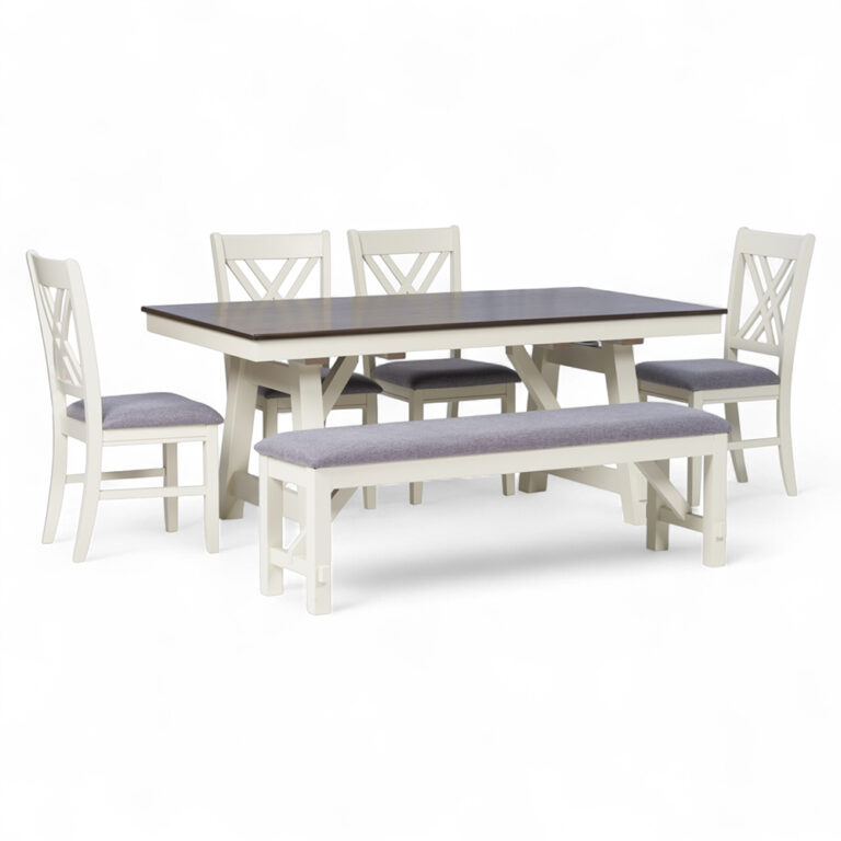Brittany Dining Set (6 Seater) - SSFHOME